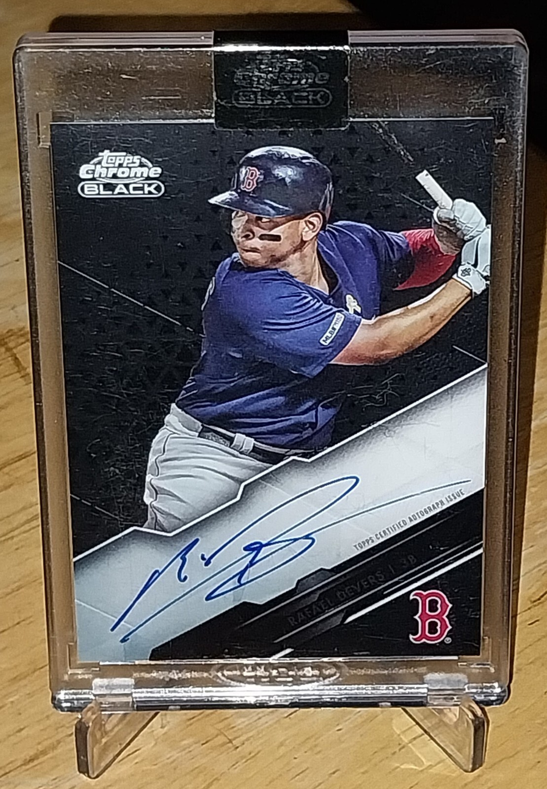 2020 Topps Chrome Black Rafael Devers Base Autograph #CBA-RD | eBay