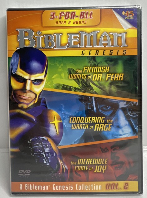 Bibleman Genesis 3 for All Bibleman Series Vol 2 DVD Tommy Nelson for ...