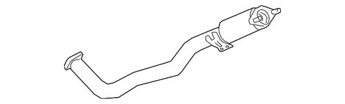 Genuine GM Front Pipe 85542639 | eBay