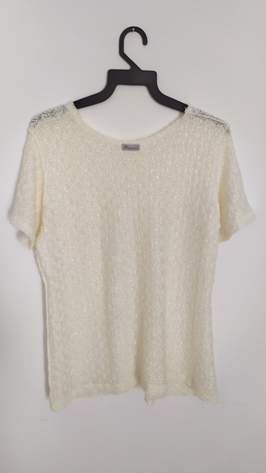 Pastel unique T-Shirt. Soft for touch fabric-interesting texture. Size ...