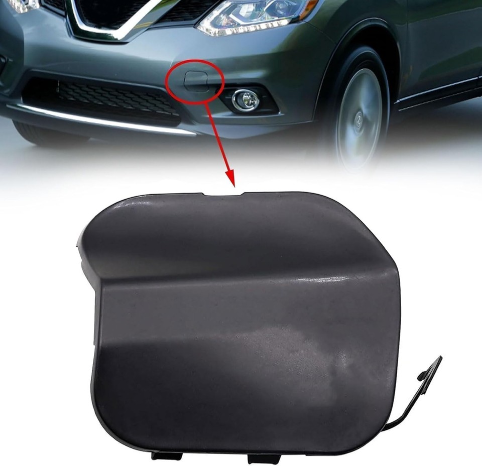 FZJDSD Left Driver Side Front Bumper Tow Hook Cover Towing Eye Cap ...