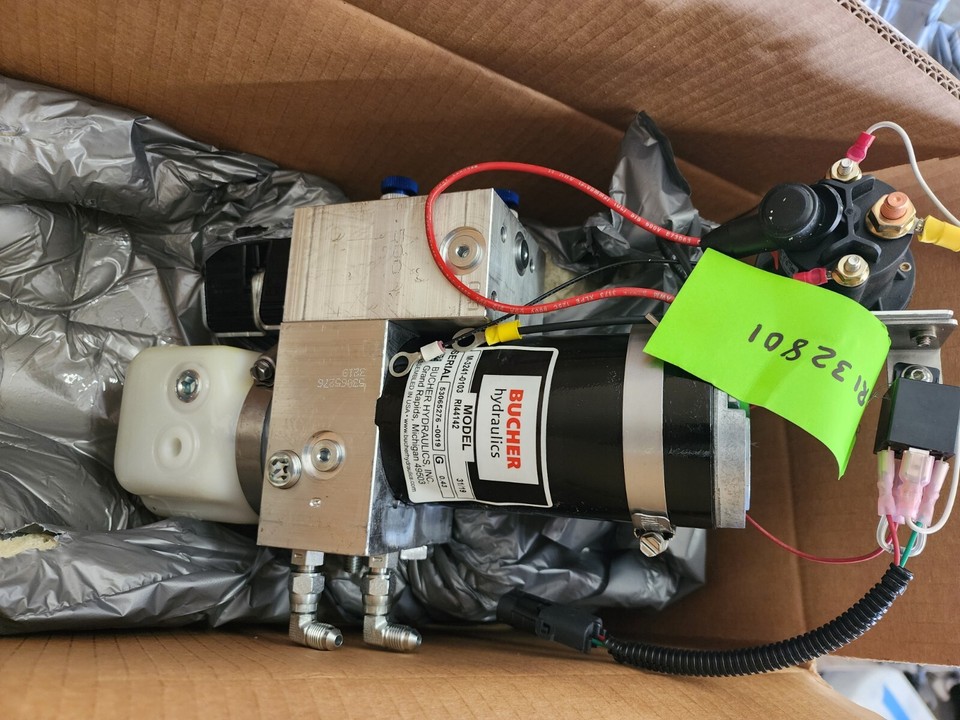 Gillig Ricon Hydraulic Pump ASM Wheelchair Ramp & Motor 24V M-3241-0103 ...