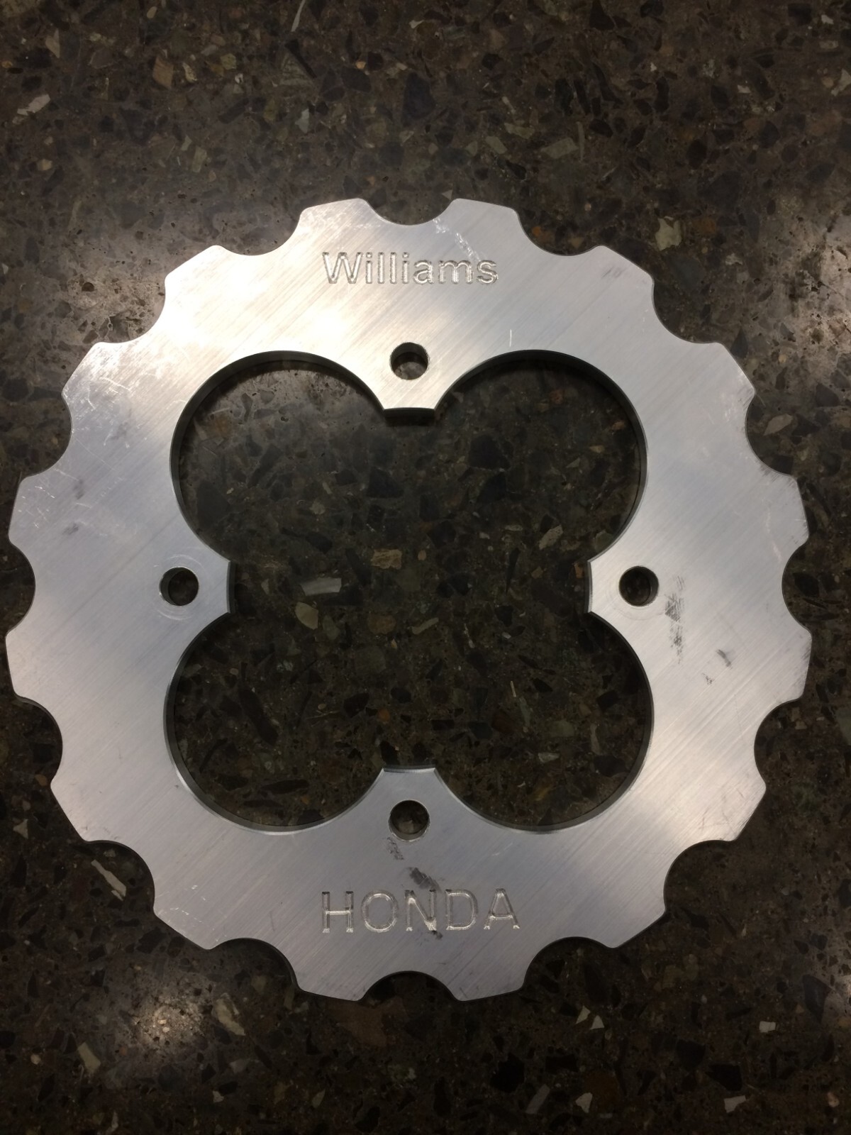 TRX 450r TRX 450er single sprocket guard 6061 aluminum. 3/8 thick with ...