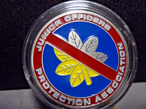 JUNIOR OFFICER PROTECTION ASSOCIATION / JOPA - Military Challenge Coin ...