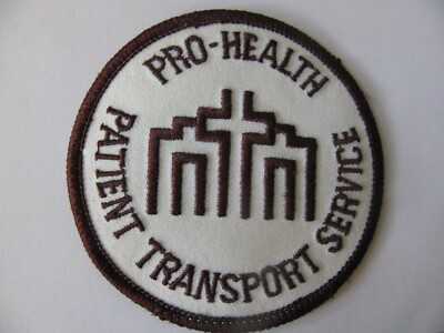 PRO HEALTH TRANSPORT WAUKESHA WISCONSIN WI PARAMEDIC EMT EMS 3" PATCH ...