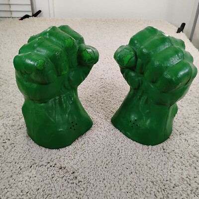 MARVEL 2003 Incredible Hulk Foam Smash Fist Hands Gloves VINTAGE Y2K ...