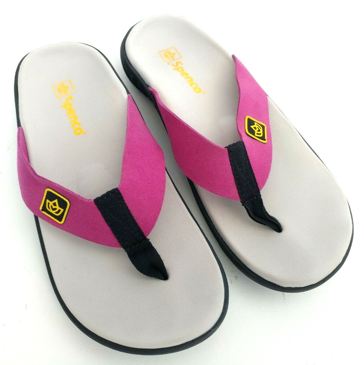 Spenco Pure Recovery Thong Sandals Womens Size 7 Purp… - Gem