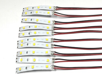 Small Led Light With Battery Lot Of 5 Or 10 12V LED Lights - Warm White ...