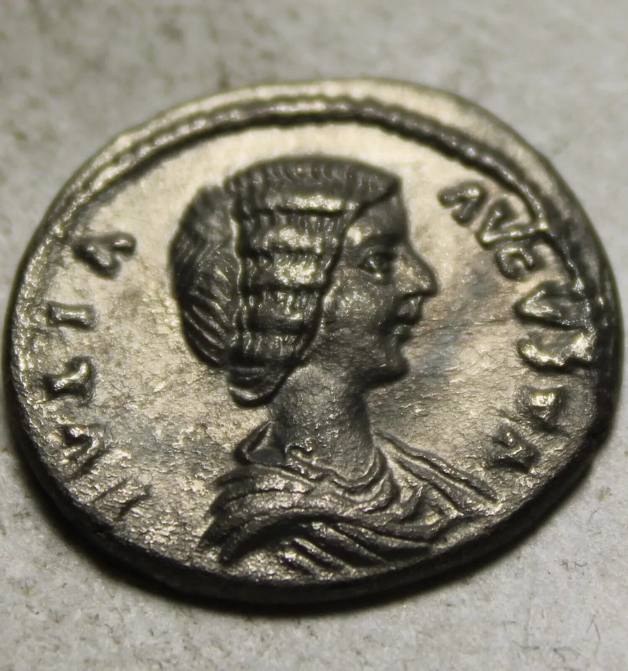 Rare Genuine ancient Roman silver coin Julia Domna Laodicea Hilaritas ...