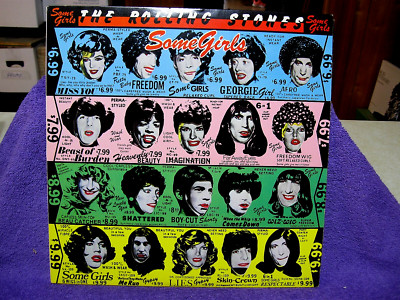 ROLLING STONES~"SOME GIRLS" LP -Orig 1978 COC 39108~Orig BANNED COVER ...