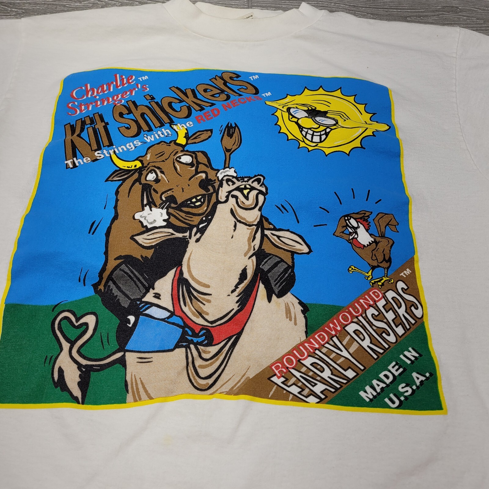 Vintage Gravity Charlie Stringer's Kit Shickers Ad Do… - Gem