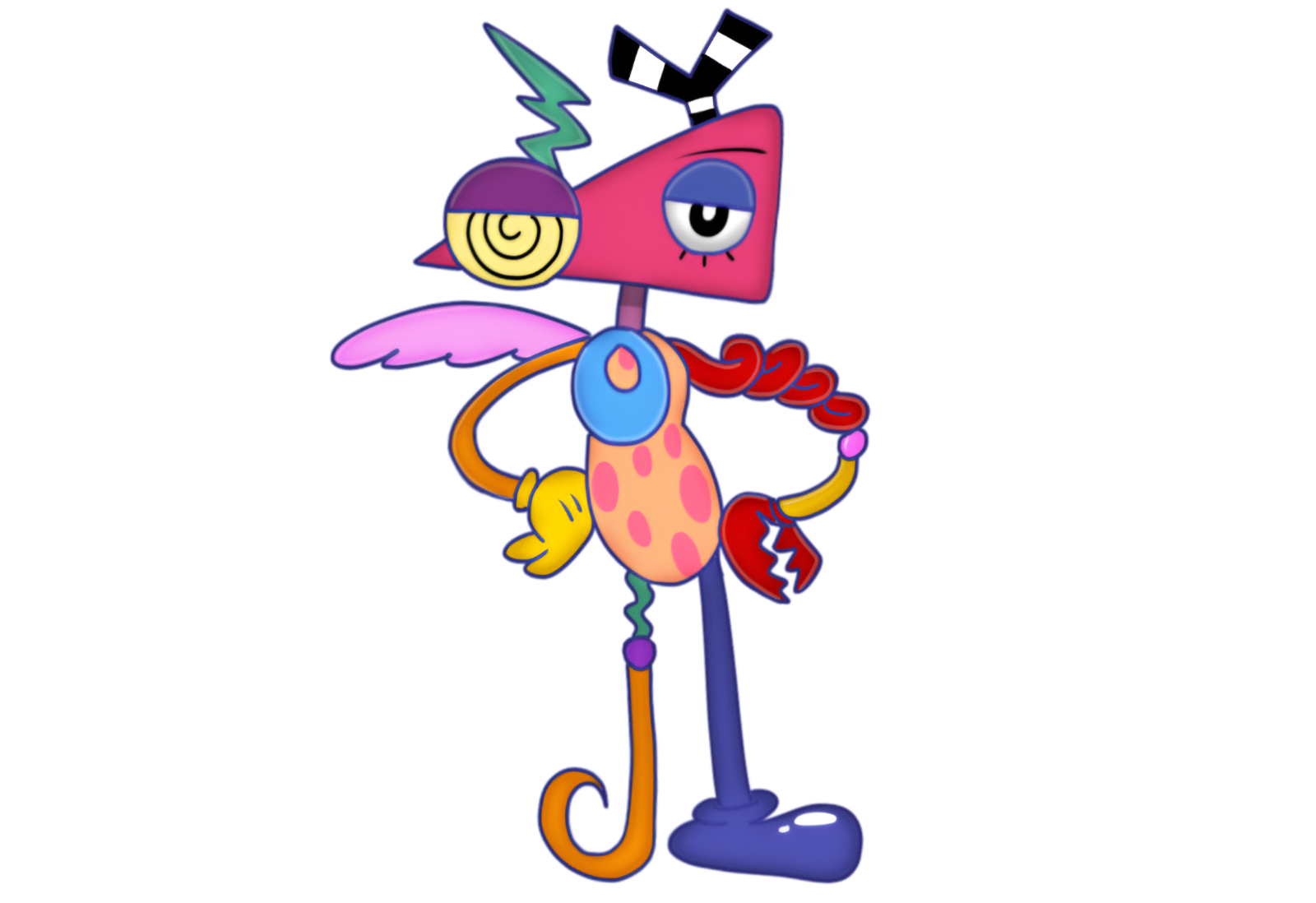 Zooble Amazing Digital Circus Weatherproof Anime Sticker 6" Car Decal ...