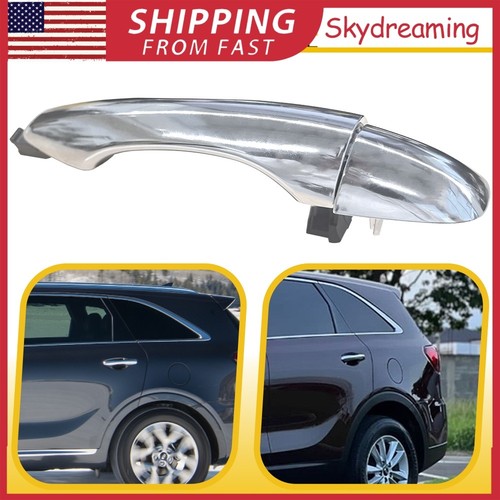 Rear Left Driver Outside Door Handle For Kia 16-2020 Sorento 82651 ...
