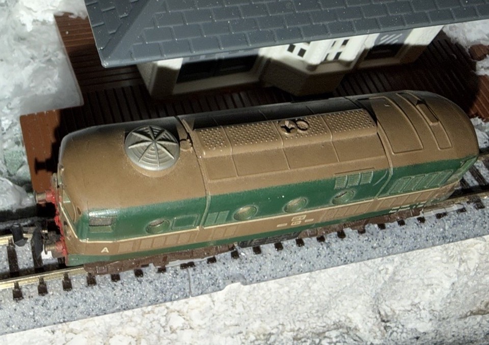 Italian Class SNCF BB 67000 / 67300 Diesel Locomotive N Scale Runs Well ...