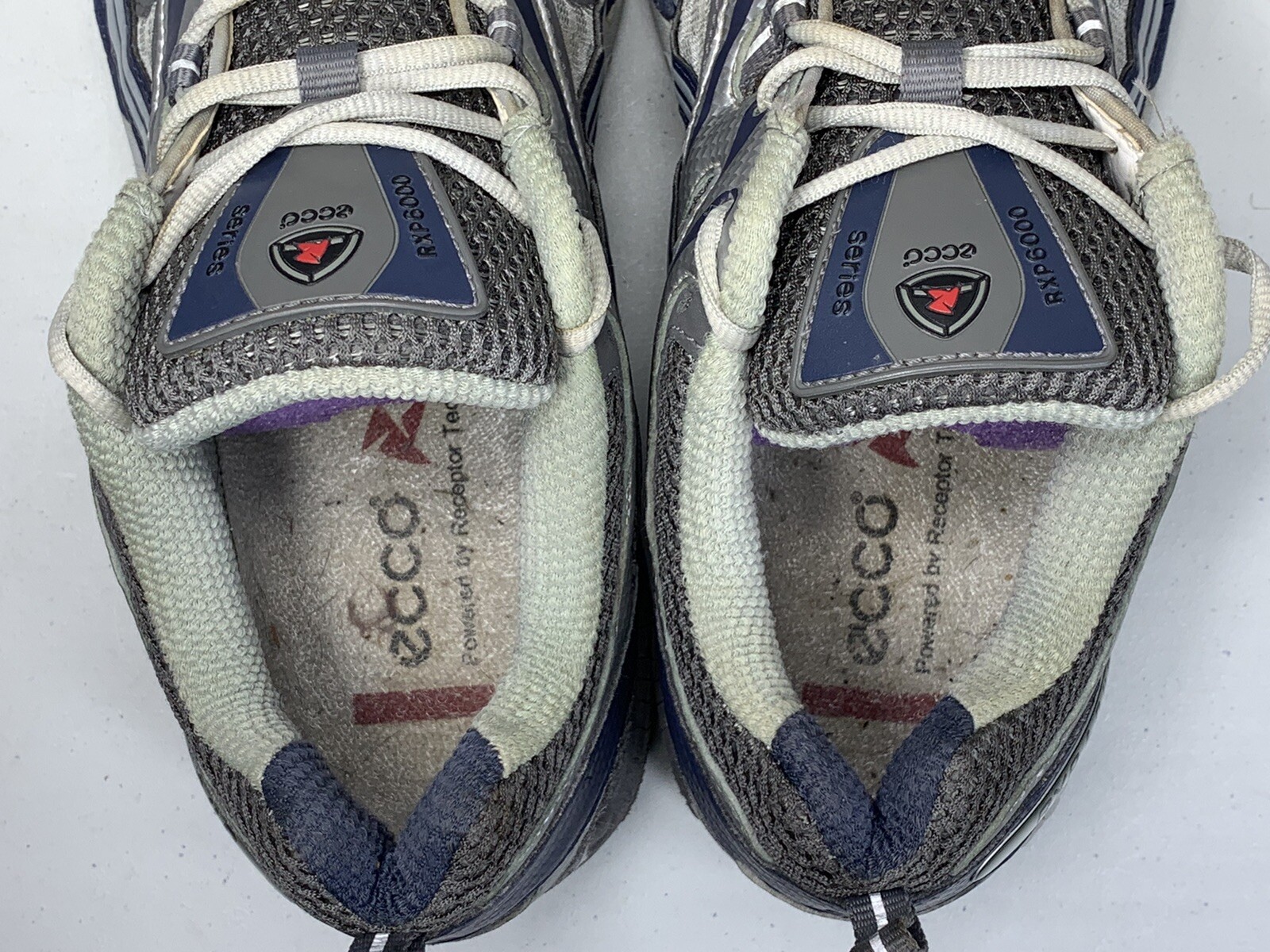 Ecco Mens RXP6040 Series Running Shoes Gray Blue Size… - Gem