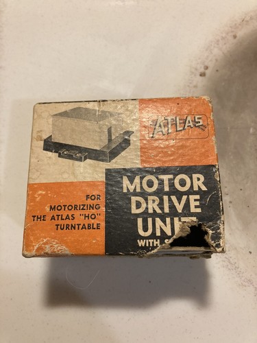 Atlas HO Scale Motor Drive Unit Turntable Train #301 | eBay