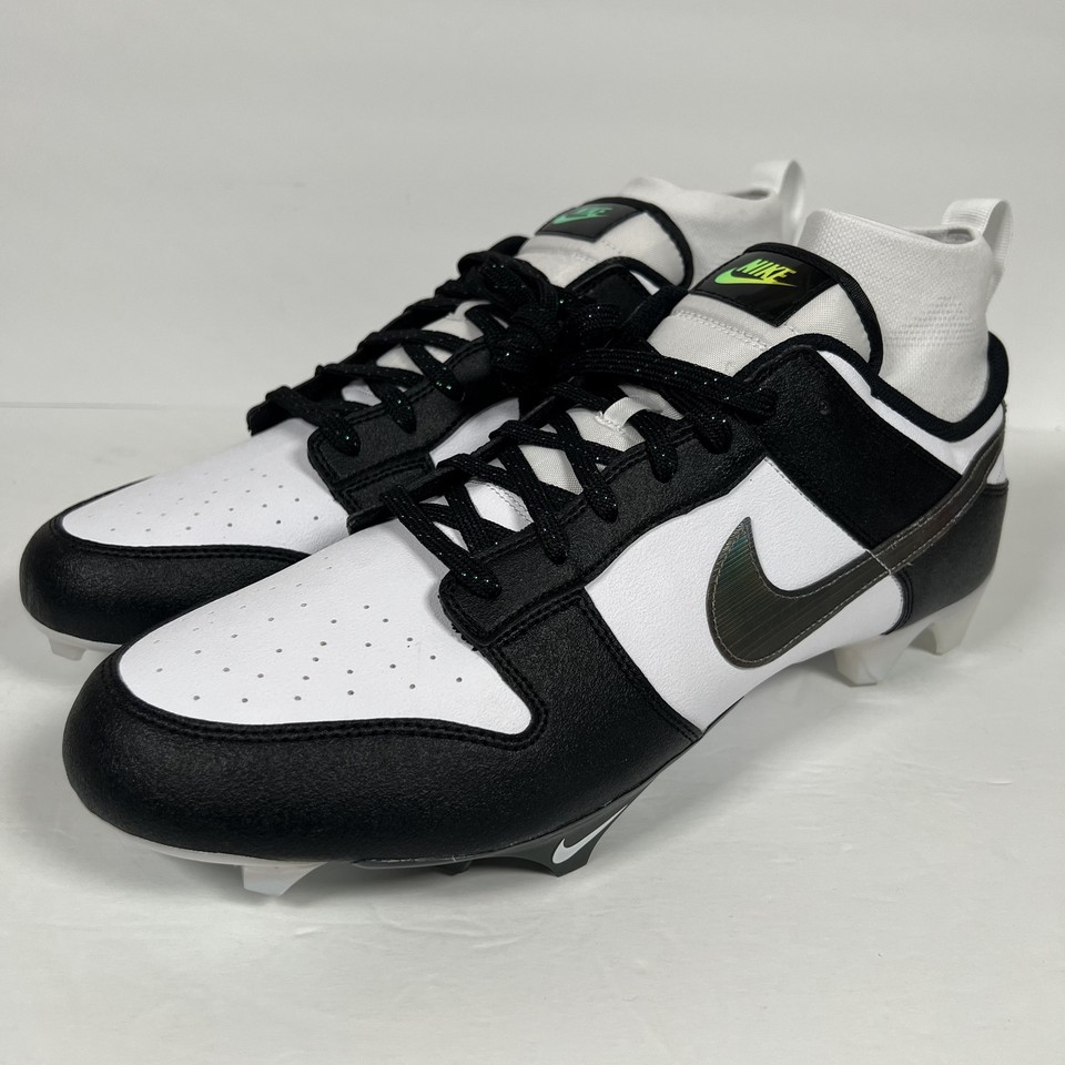 Size 16 - Nike Vapor Edge Dunk Panda Black White Football Cleats DZ4890 ...