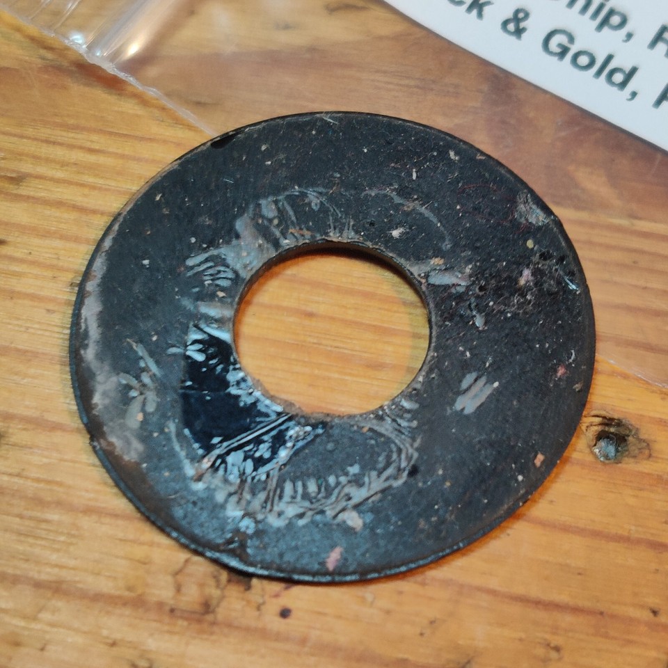 Vintage 80s Relic Black LP SG Poker Chip Rhythm Treble Switch Ring ...