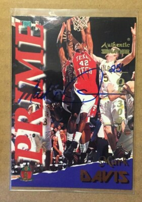 1995-96 SIGNATURE ROOKIES PRIME MARK DAVIS AUTOGRAPH | eBay