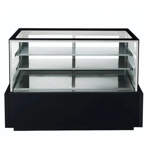 72" Bakery Display Case – Straight Glass Refrigerated Pastry & Cake ...
