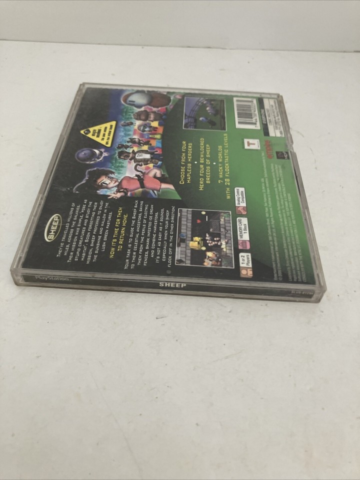 Sheep Sony PS1 - Complete W/ Manual | eBay