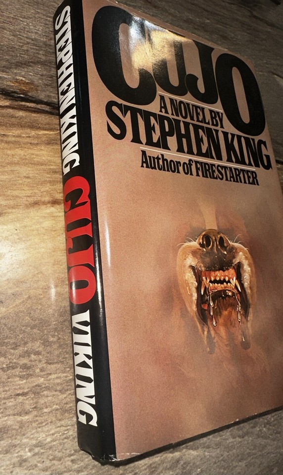 Stephen King CUJO 1981 Viking Press 1st Edition Hardcover Dust Jacket ...
