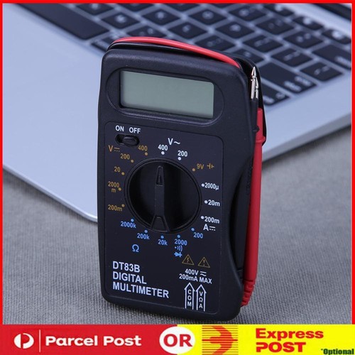 Portable Digital Multimeter Auto Range Voltage Indicator Temperature ...