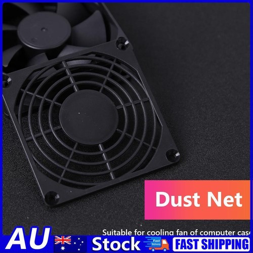 80mm 120mm Plastic PC Case Fan Grills Dust Filter for Desktop Computer ...
