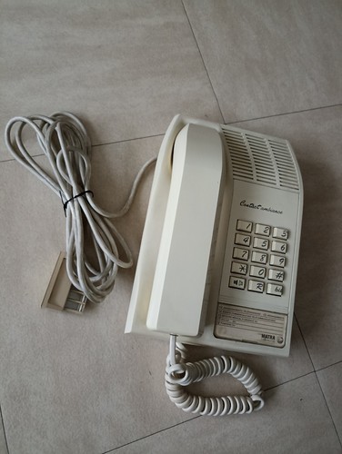 Téléphone fixe à touches Matra Communication Contact Ambiance 1987 | eBay