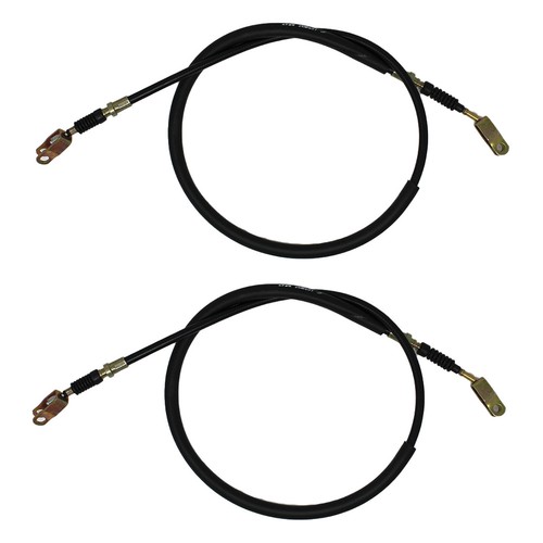 Set of 2 Rear Brake Cables Fits Yamaha G1, G2, G9 Golf Cart (1978-1989 ...