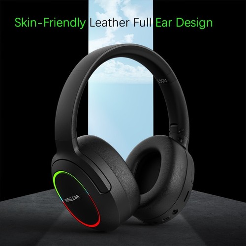 For Apple iPhone 6/6S/7/8 Plus 5C/5S RGB Bluetooth Wireless Headset ...