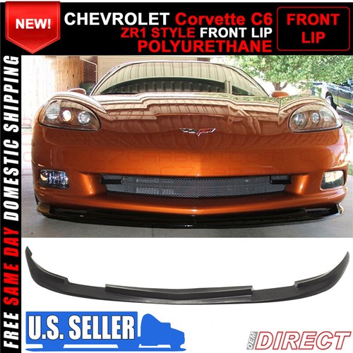 A Clearance Sale! Fits 05-13 Chevy Corvette C6 Base Front Bumper Lip ...