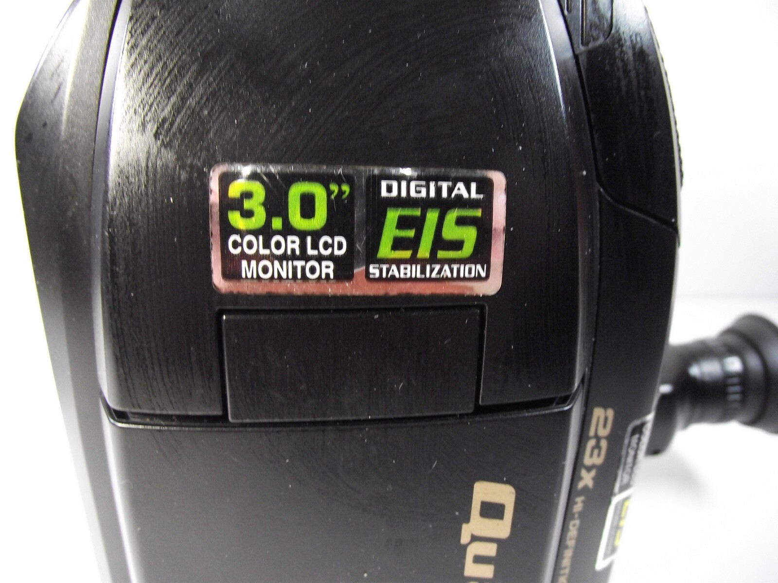 Vintage Quasar Palmcorder VML458 23x High Def Zoom Lens Case Charger ...