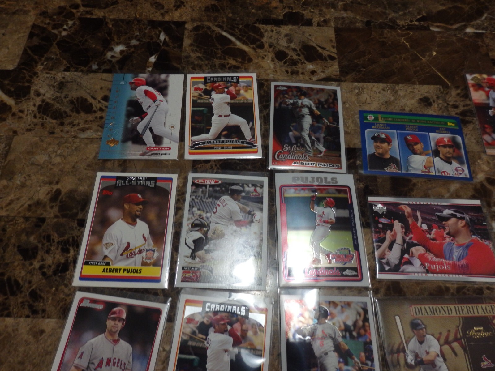 35+ Albert Pujols Card Lot *Bulk, Investment, Inserts, SPX, Cardinals ...