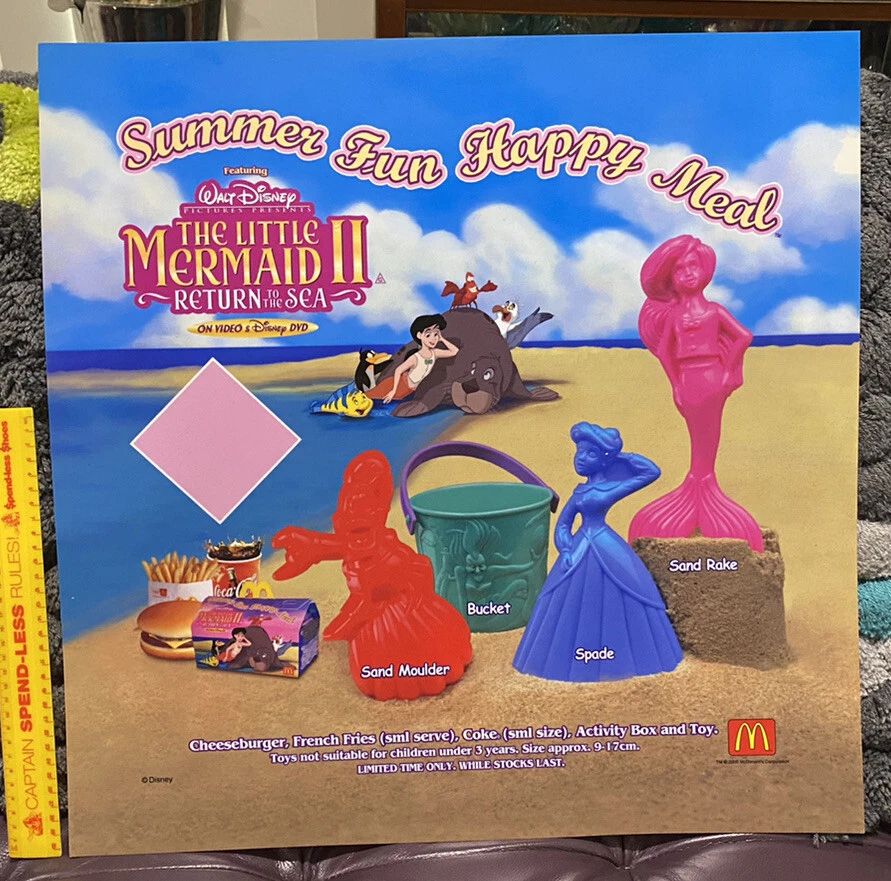 The Little Mermaid 2 Toys