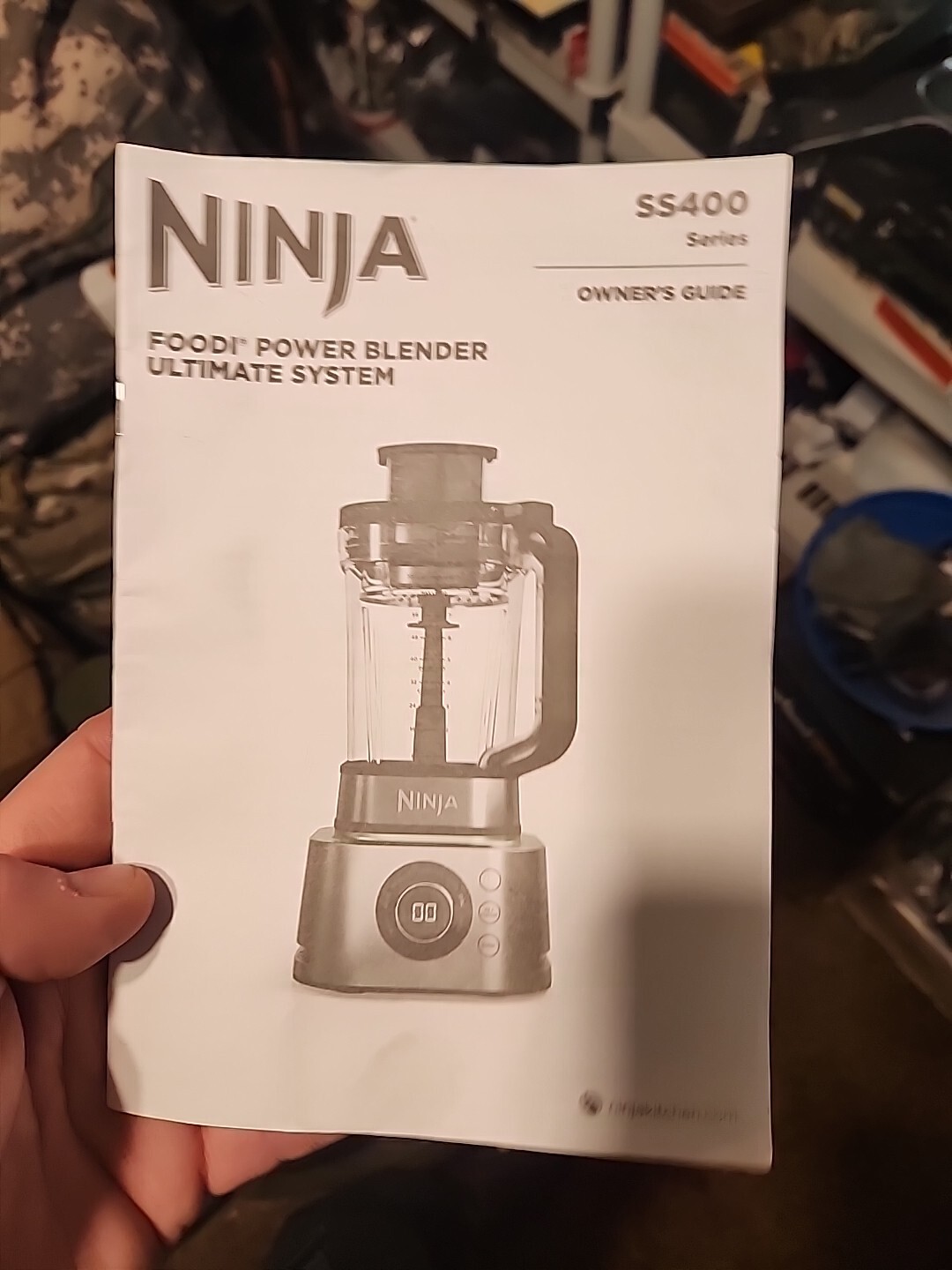 Ninja Foodi Power Blender Ultimate System SS400 Owner’s Guide Manual | eBay