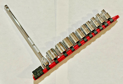 Proto 1/4" Drive 11 piece 12points Standard Socket Set and 1/4 ...