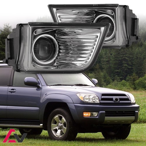 2003 2004 2005 For Toyota 4Runner Clear Len Pair Bumper Fog Lights ...