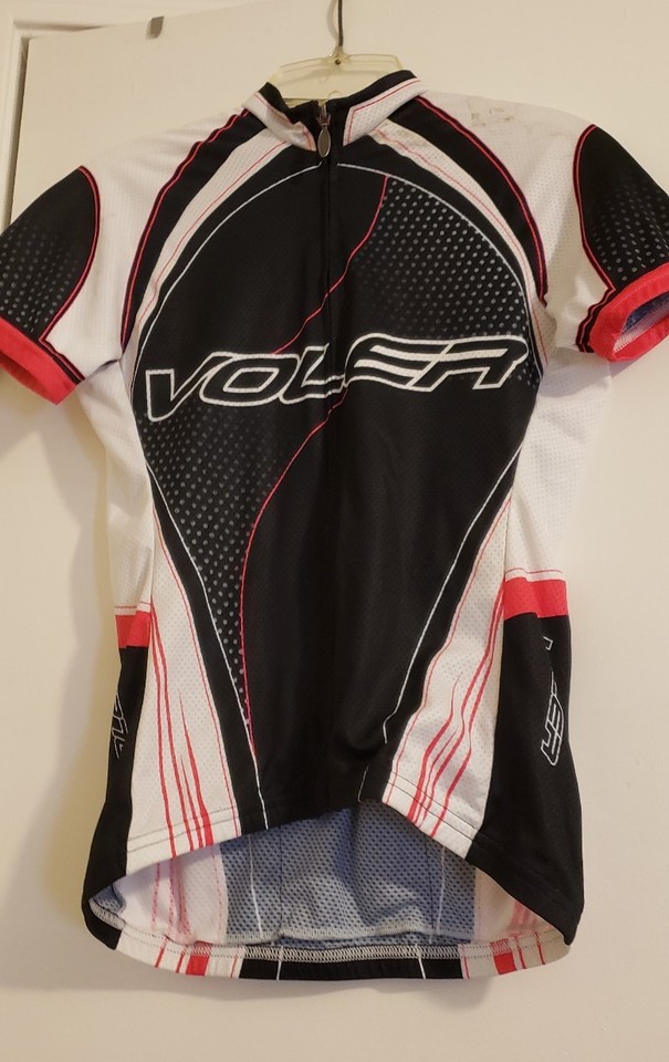 Voler Cycling Jersey Race Raglan 2X-Small white/blk & red | eBay