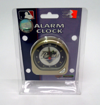 New in original package MLB San Diego Padres Mini Alarm Clock | eBay
