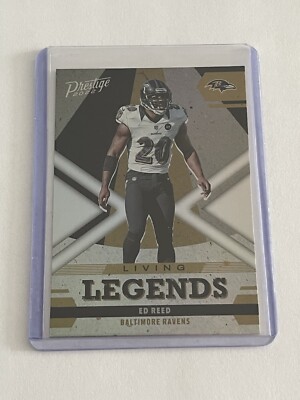 Ed Reed 2022 Panini Prestige Living Legends Ravens Card #LL-18 | eBay