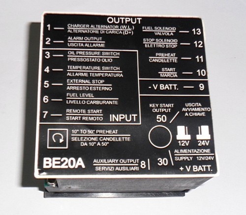 Original BERNINI Generator Controller BE20A | eBay