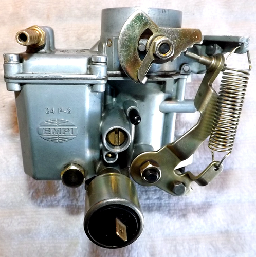 EMPI 34 Pict-3 Carburetor 12 Volt Choke 1600cc 1971/74 VW K Ghia Type 2 ...