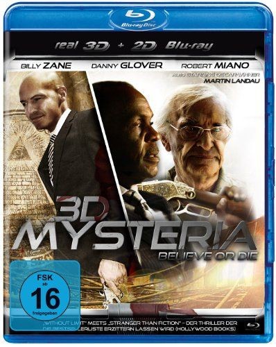 Mysteria [3D Blu-ray] Martin, Landau, Glover Danny und Zane Billy | eBay