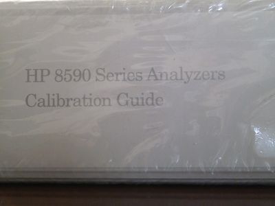HP 8590 SERIES ANALYZERS CALIBRATION GUIDE | eBay