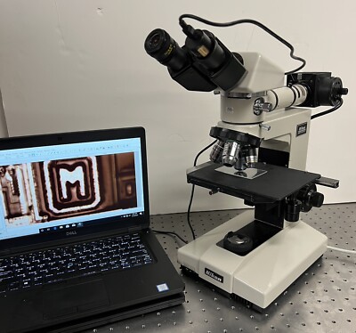 Nikon Optiphot High Mag Metallurgical Semiconductor Microscope BF 1500X ...