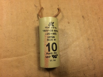 New Seika SK 10 uf 180 VAC Potted Motor Start Capacitor for Grundfos ...
