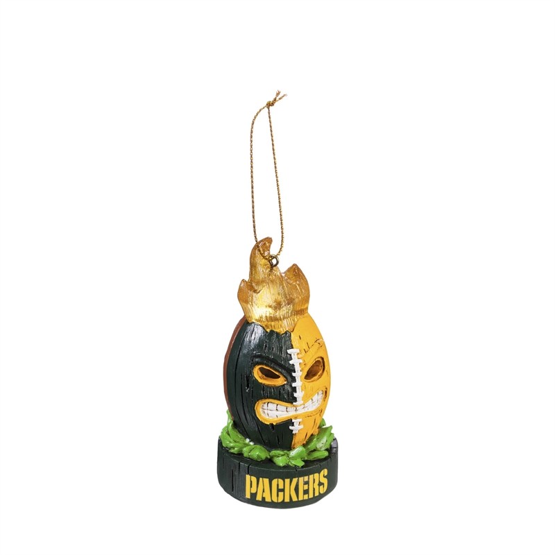 NFL Green Bay Packers Lighted Tiki Mascot Ornament, NEW | eBay