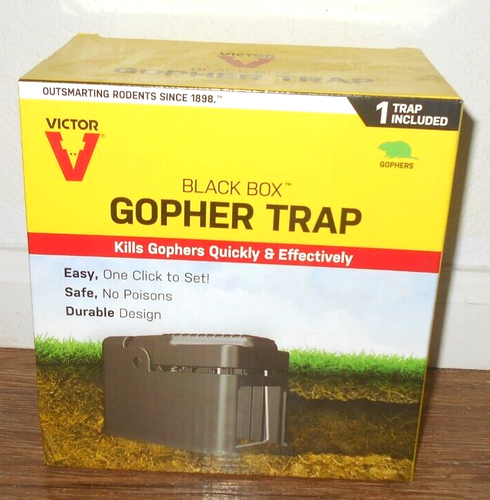 Victor Black Box Gopher Trap | eBay
