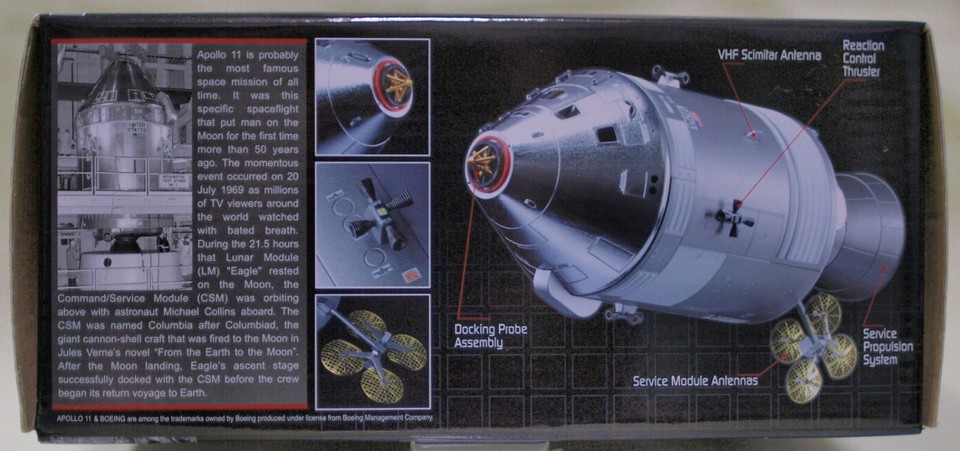 Dragon Wings Model 52503 - 1:48 Scale Apollo 11 Command/Service Module ...